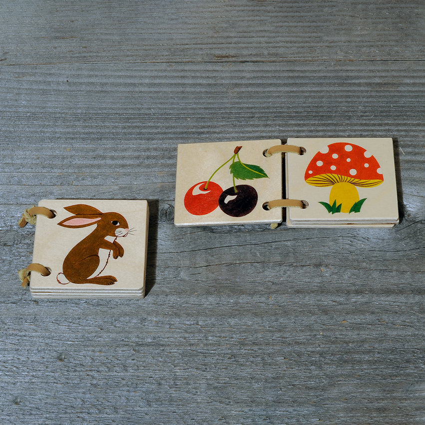 Mini Natura wooden book – Nest