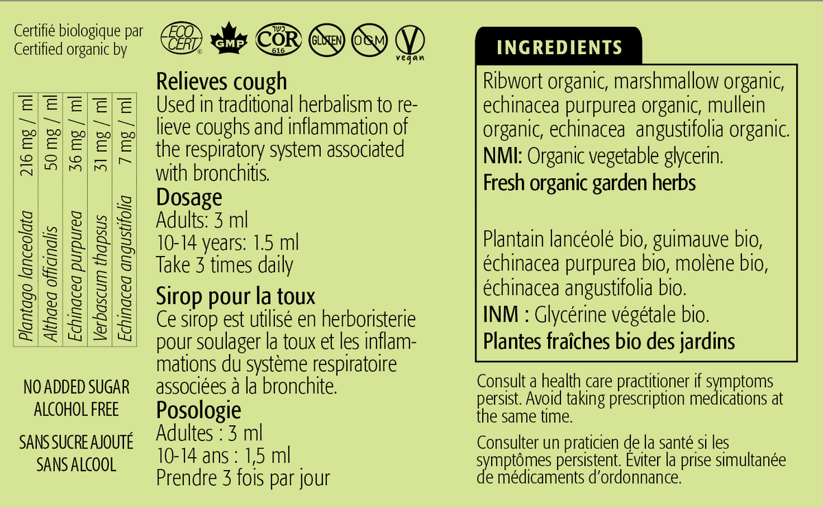 Clef des Champs Organic Cough Syrup – Nest