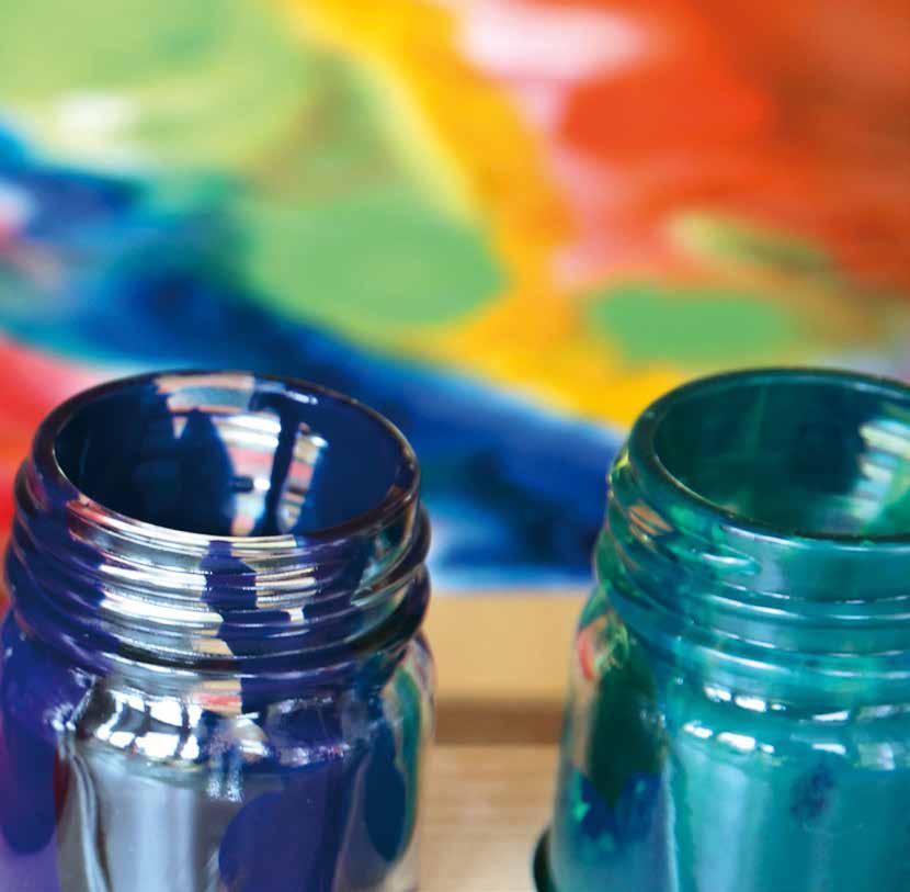 glass paint jar with lid – Nest