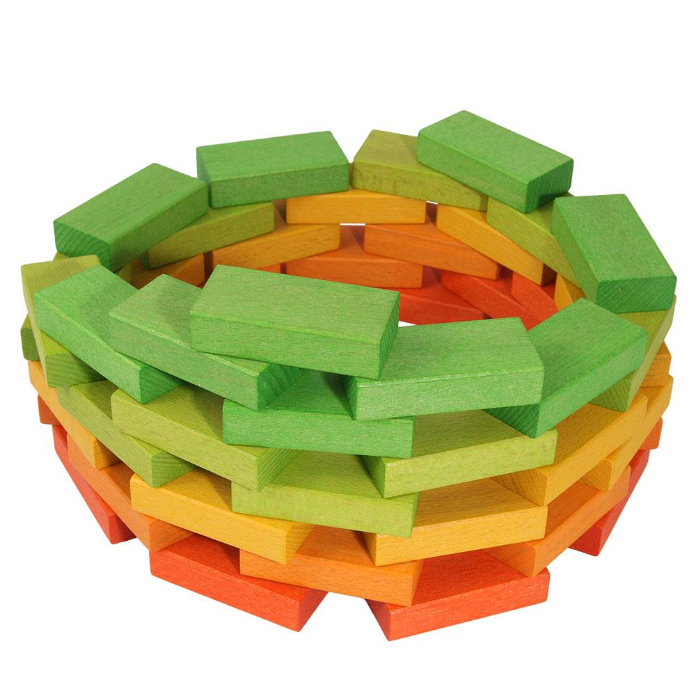 Froebel building blocks, stained – Nest