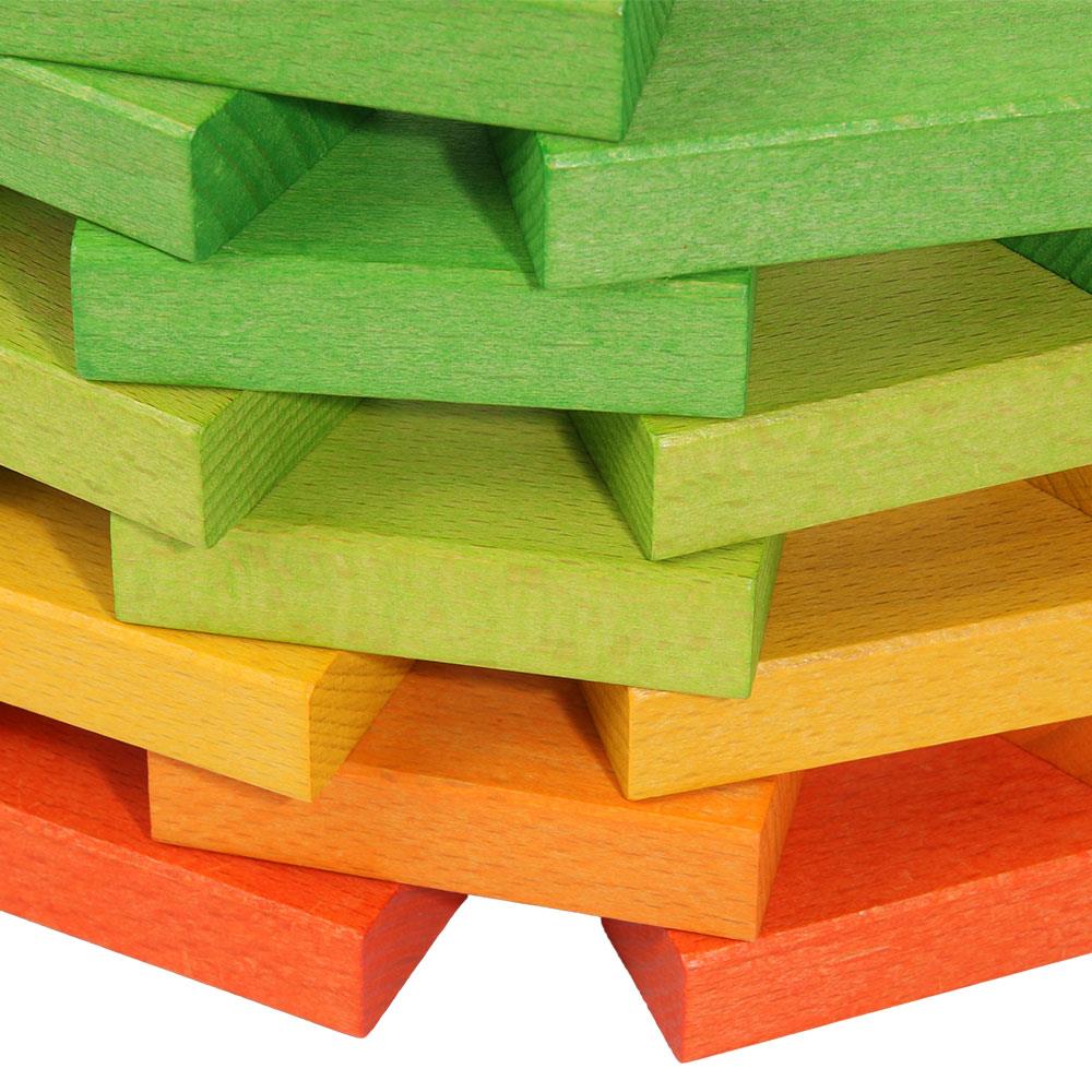 Froebel building blocks, stained – Nest